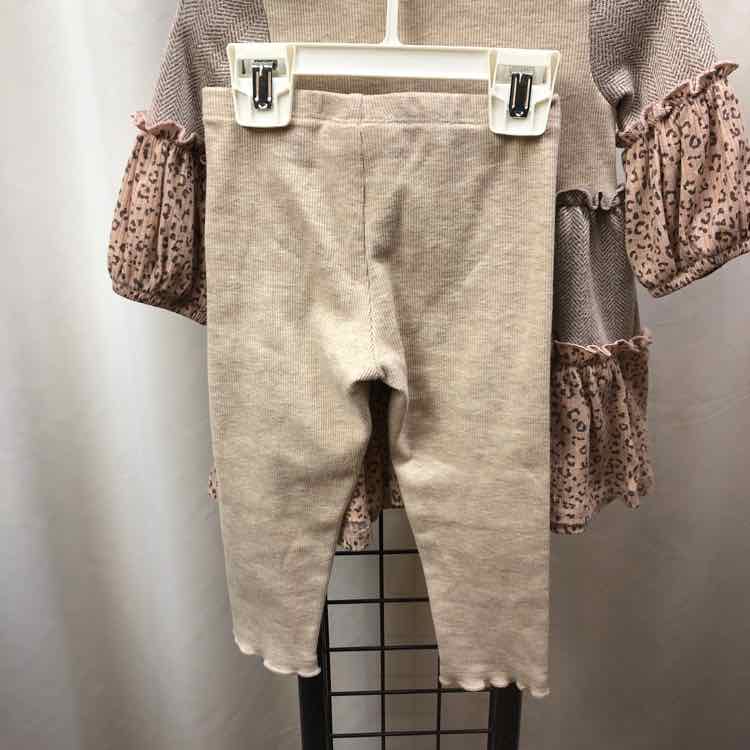 Bonnie Baby Tan Patterned Child Size 24 m Girl's Outfit | The Funky ...